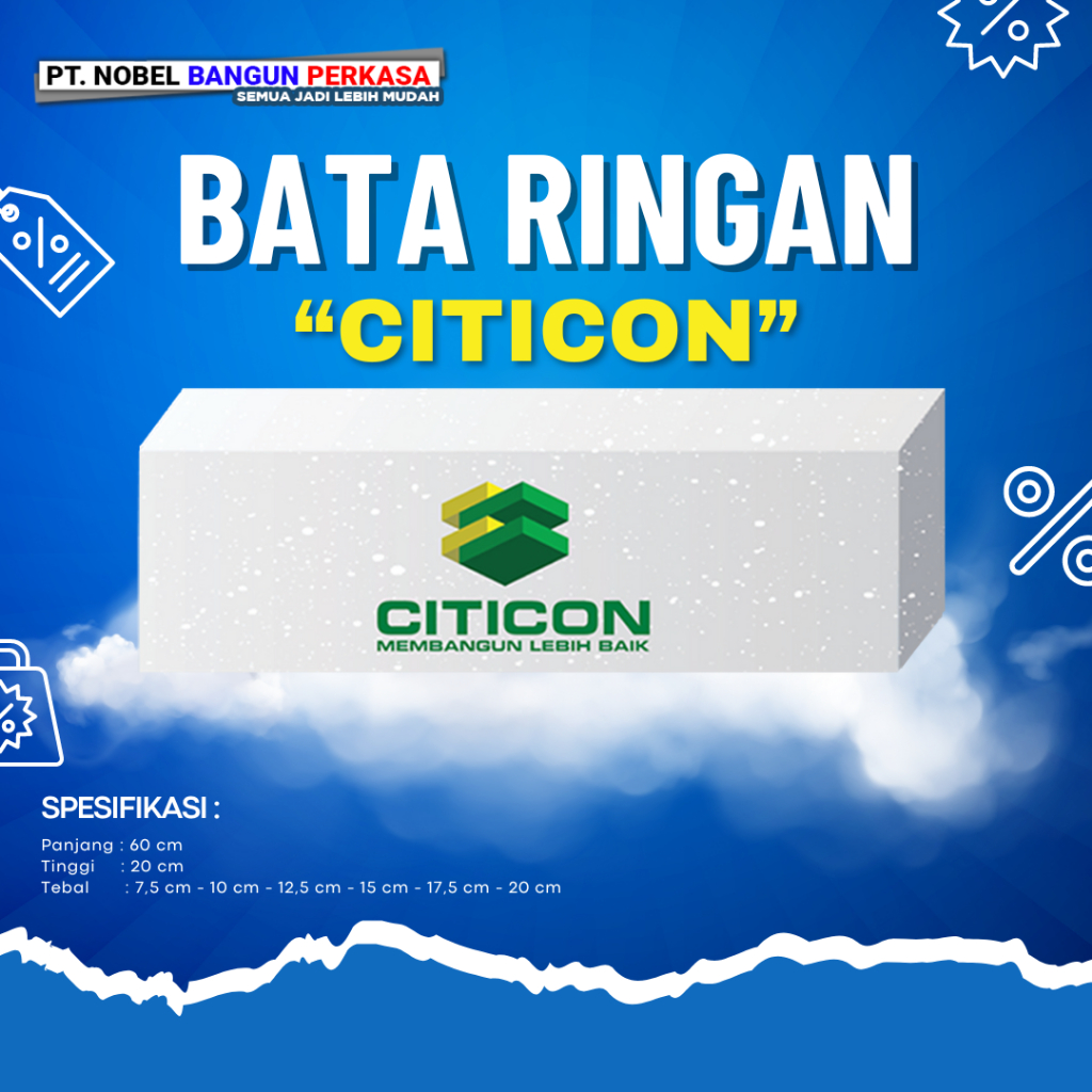 Brosur Bata Ringan Citicon – Citicon Banjarmasin